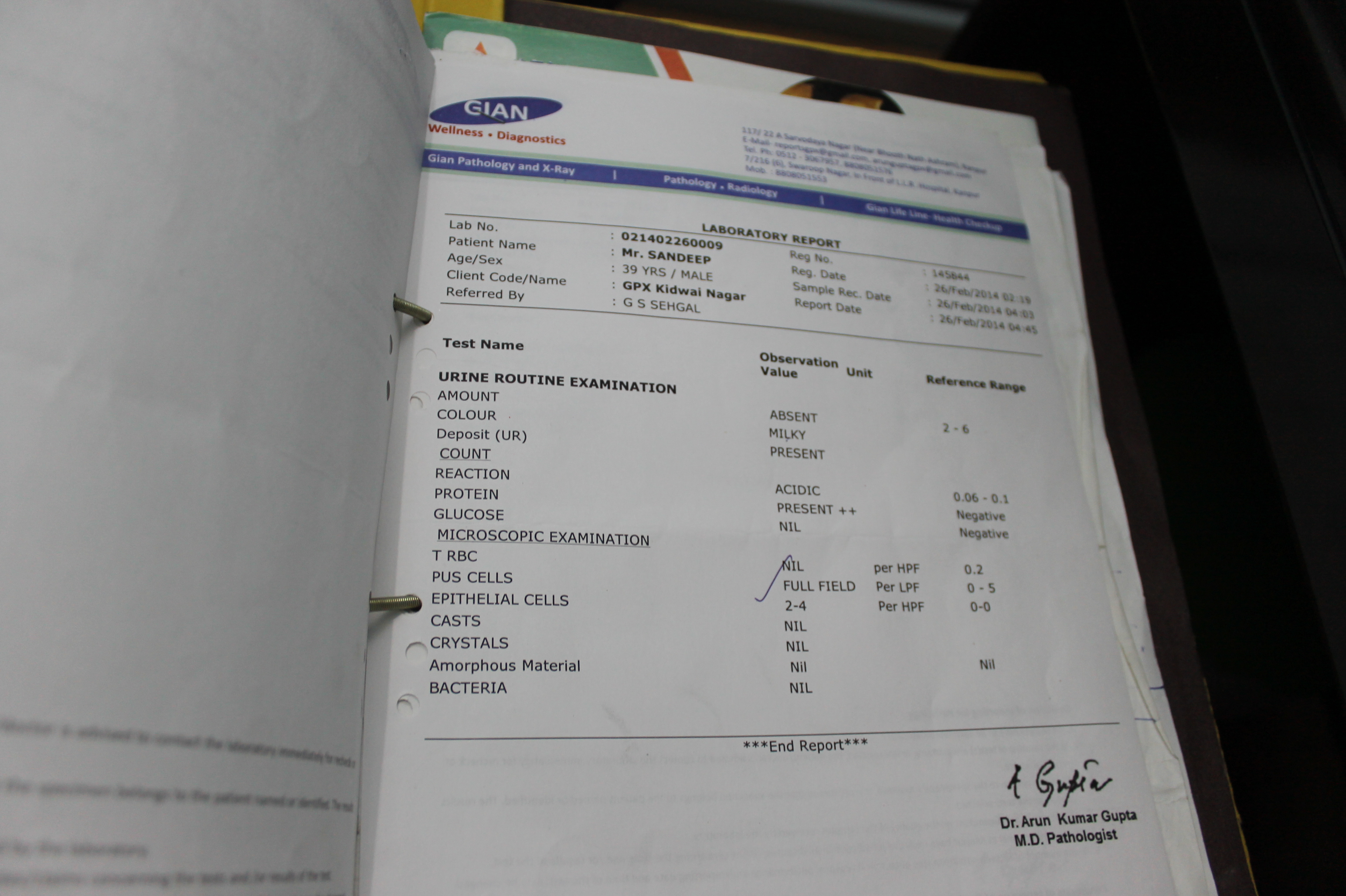 Chyluria patient cured in a year without any recurrence | Case Study