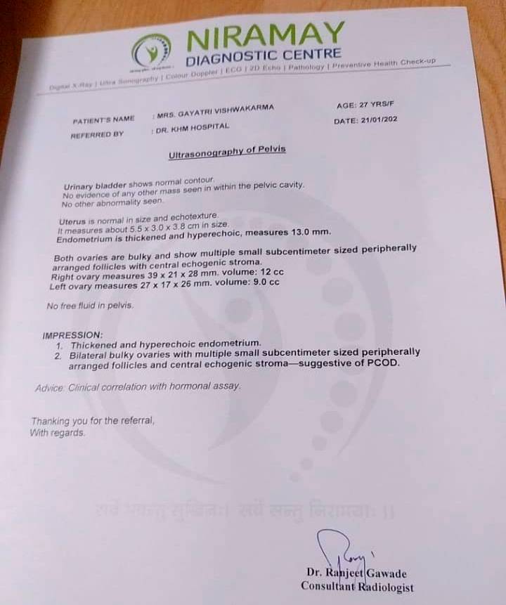 Migraine for 15 Years , PCOD and Menstrual difficulty cure with ...