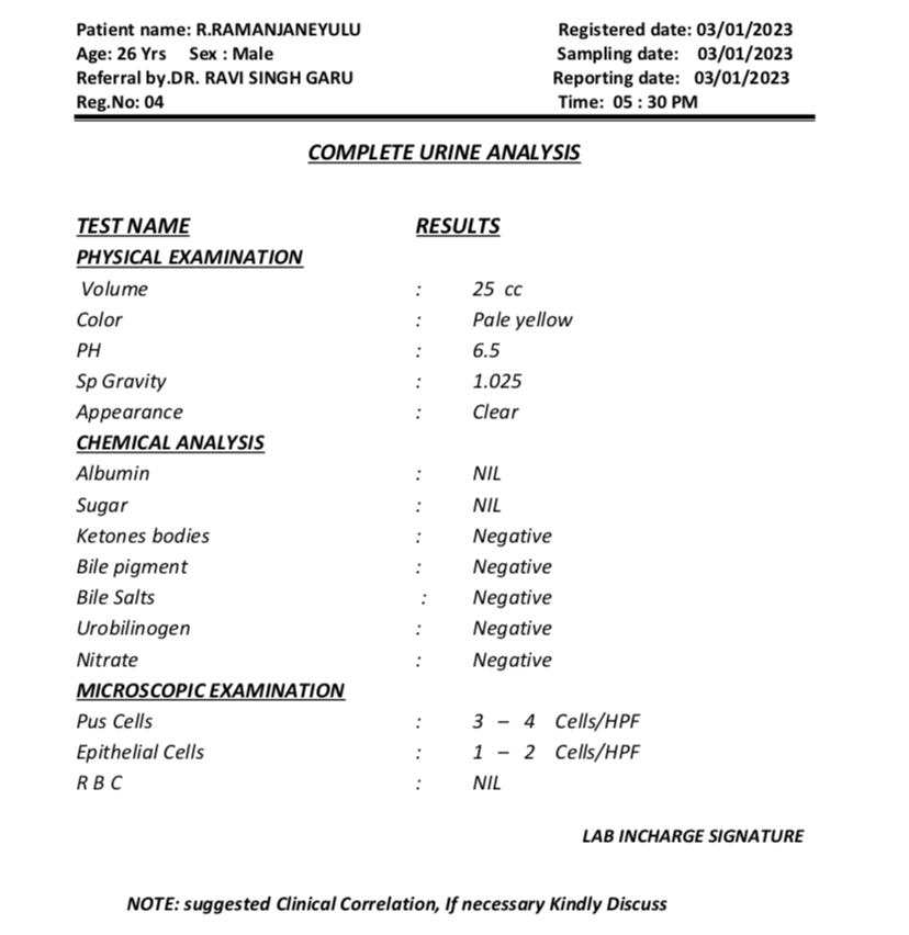 Chyluria for 3 Years cured in 7 days in an online Patient from Guntur ...